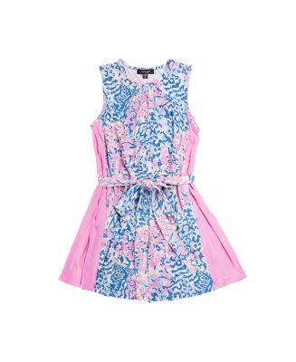 IMOGA Collection Little Girls Jessie Sahara Belted Jersey Dress w ...