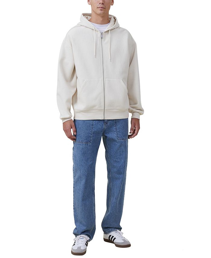 COTTON ON Men's Oversized Zip Up Hoodie - Macy's