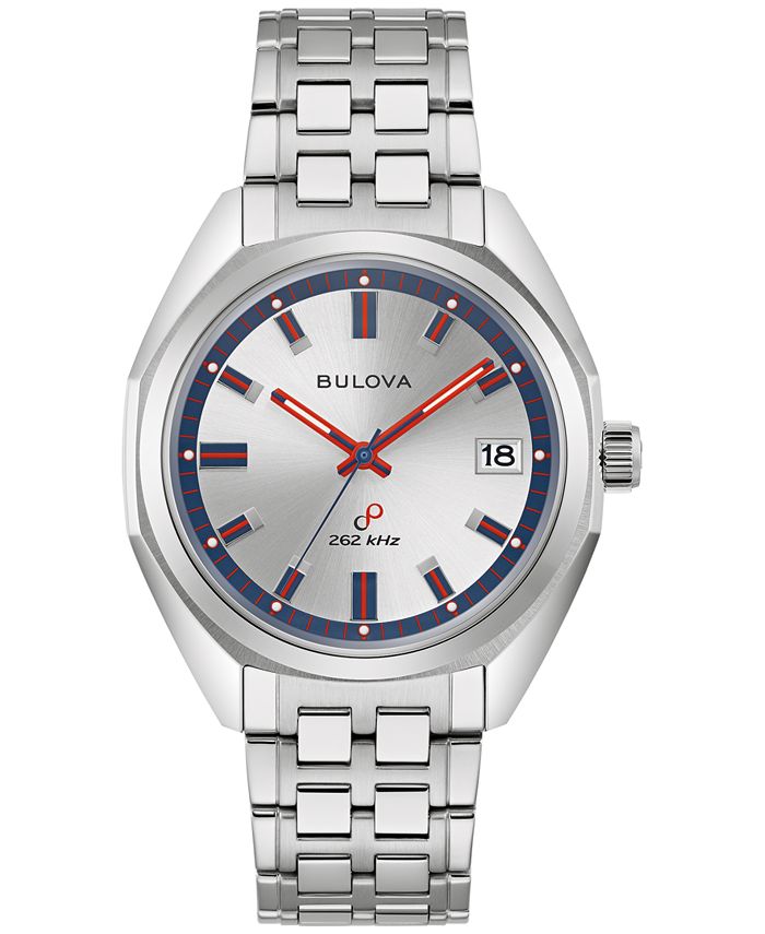 Bulova Men's Classic Jet Star Stainless Steel Bracelet Watch 40mm Gift ...
