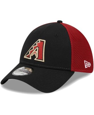 Men's New Era Black Arizona Diamondbacks Team Neo 39THIRTY Flex Hat ...