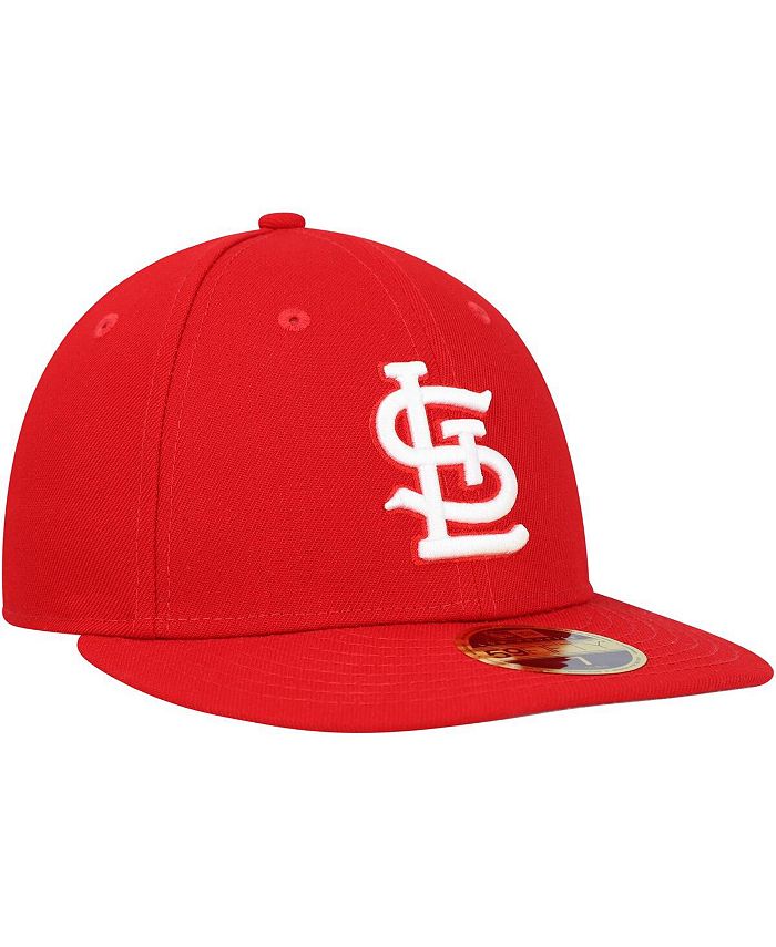 New Era Men's Scarlet St. Louis Cardinals Low Profile 59FIFTY Fitted ...