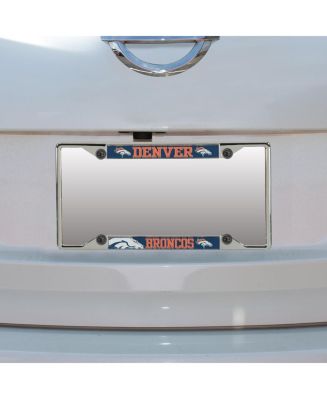 Stockdale Denver Broncos Small Over Small Mega License Plate Frame - Macy's