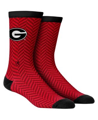 Men's Rock 'Em Socks Georgia Bulldogs Herringbone Dress Socks - Macy's