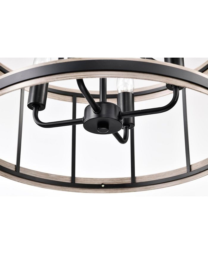 Home Accessories Feilim 18" 4-Light Indoor Finish Chandelier with Light ...