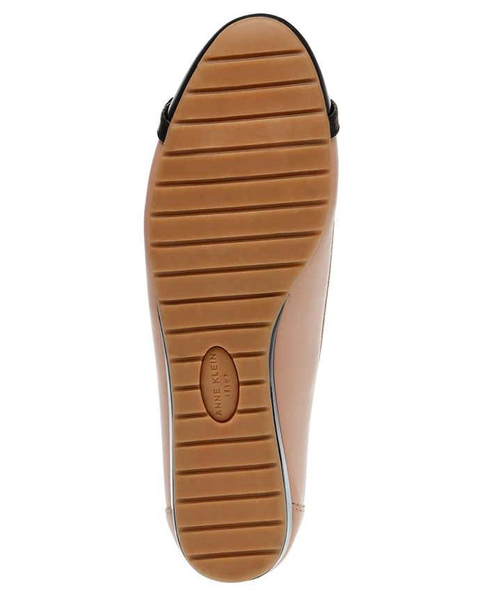 Anne Klein Women's Georgia Cap Toe Ballet Flats - Macy's