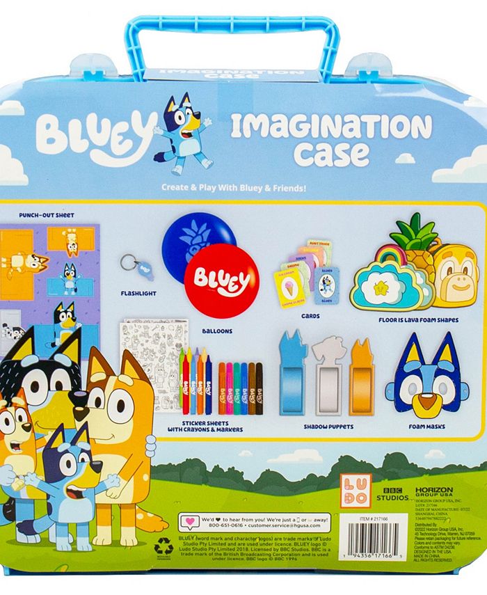 Bluey Imagination Case Set, 69 Piece - Macy's