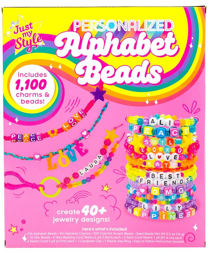 Just My Style Personalized ABC Beads Playset - Macy's