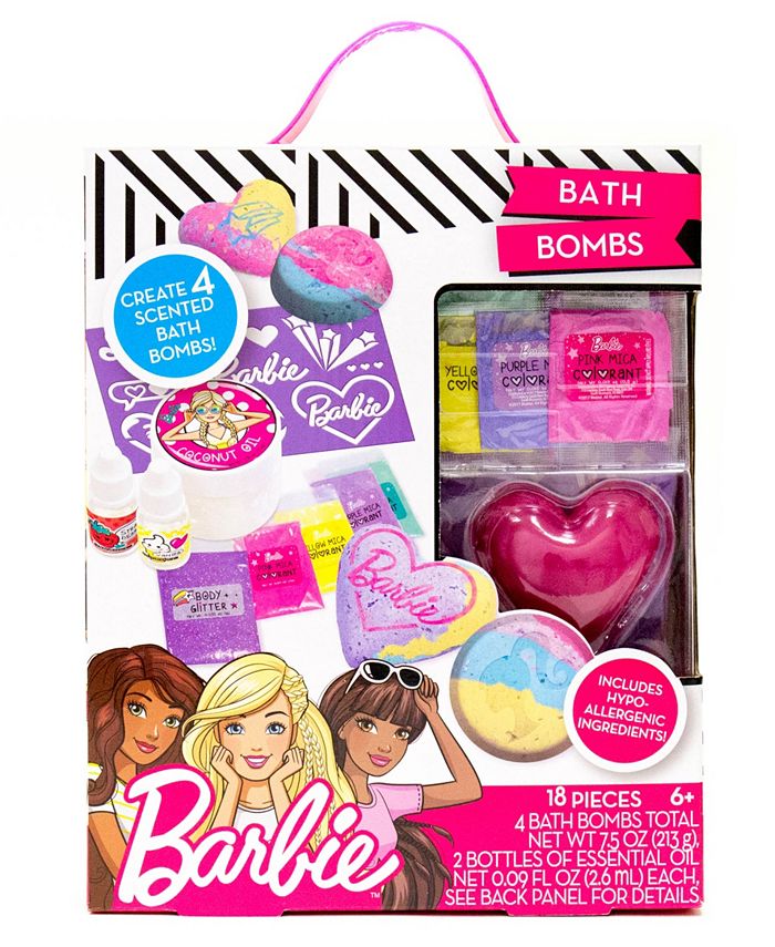 Barbie Bath Bombs Set, 19 Piece - Macy's