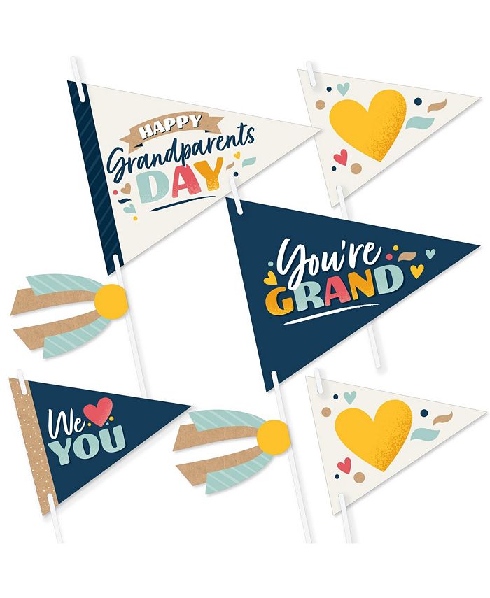 Big Dot of Happiness Happy Grandparents Day Grandma & Grandpa Party ...