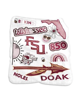 Florida State Seminoles 50'' x 60'' Native Raschel Plush Throw Blanket ...