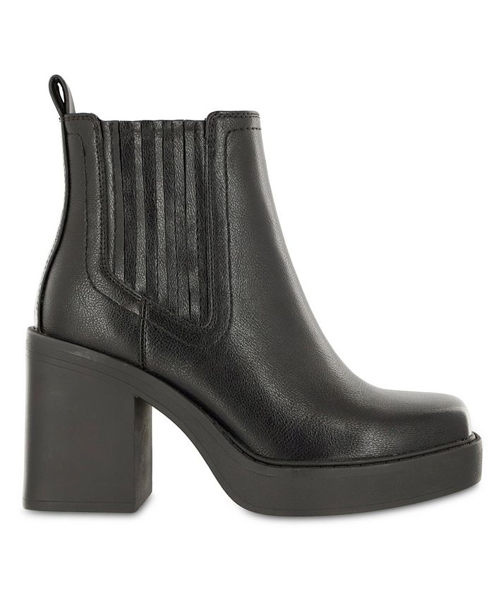 MIA Women's Emire Chelsea Platform Block Heel Booties - Macy's