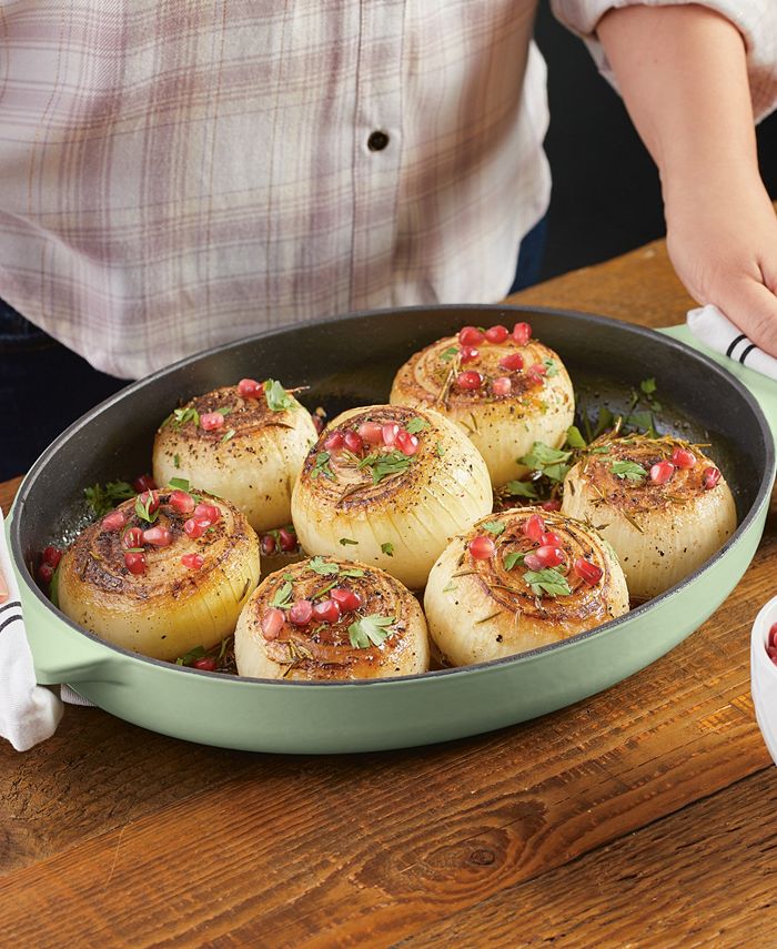 KitchenAid Enameled Cast Iron 2.5 Quart Au Gratin Roasting Pan - Macy's