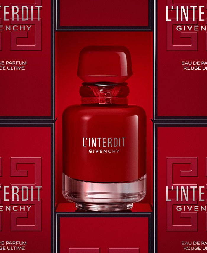 Givenchy L’Interdit Eau De Parfum Rouge Ultime, 2.7 oz. - Macy's
