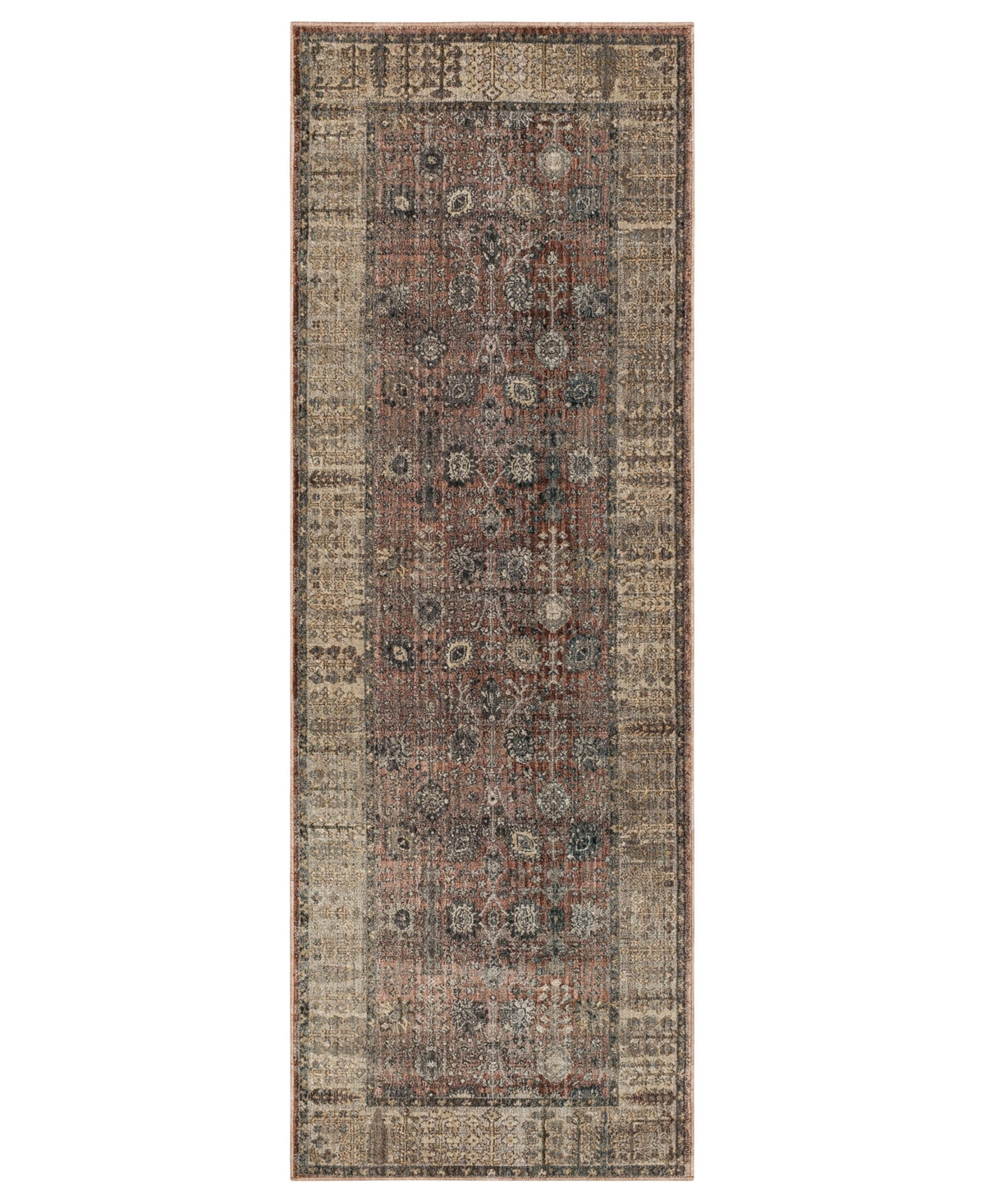Click here for Karastan Echo Tesorino 27 x 73 Runner Area Rug - R... prices