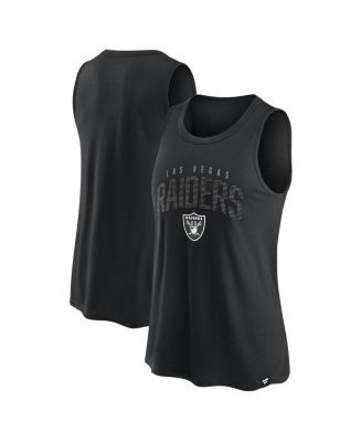 Women's Fanatics Black Las Vegas Raiders Classic Rhine Tank Top - Macy's