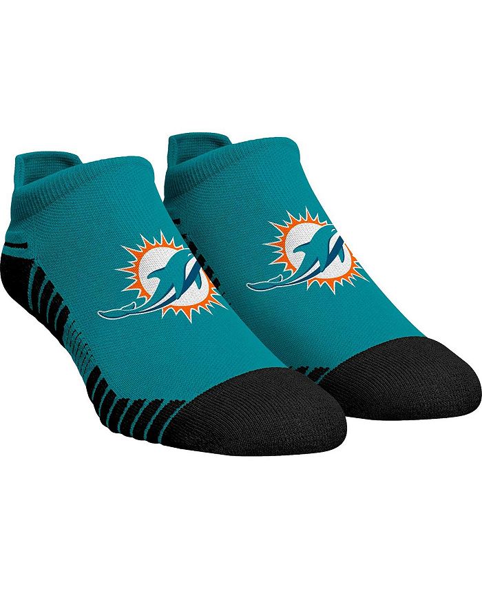 Rock 'Em Men's and Women's Socks Miami Dolphins Hex Ankle Socks - Macy's