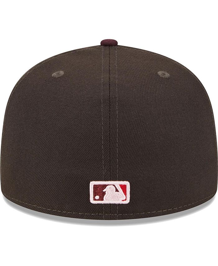 New Era Men's Brown, Maroon Oakland Athletics Chocolate Strawberry ...