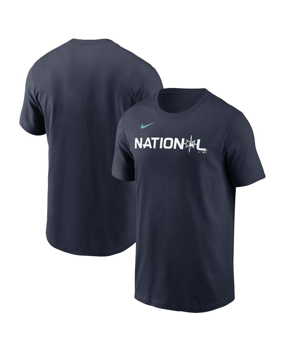 Click here for Mens Nike Navy 2023 Mlb All Star Game Wordmark T-s... prices