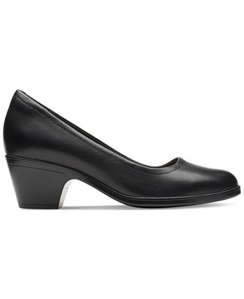 Clarks Women's Emily Ruby Block-Heel Comfort Pumps - Macy's