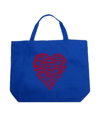 Crazy Little Thing Called Love - Large Word Art Tote Bag - Macy's