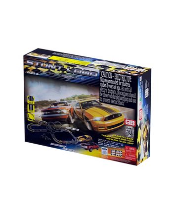 GB Pacific Electric Power Stunt Loop Road Racing Set - Macy's