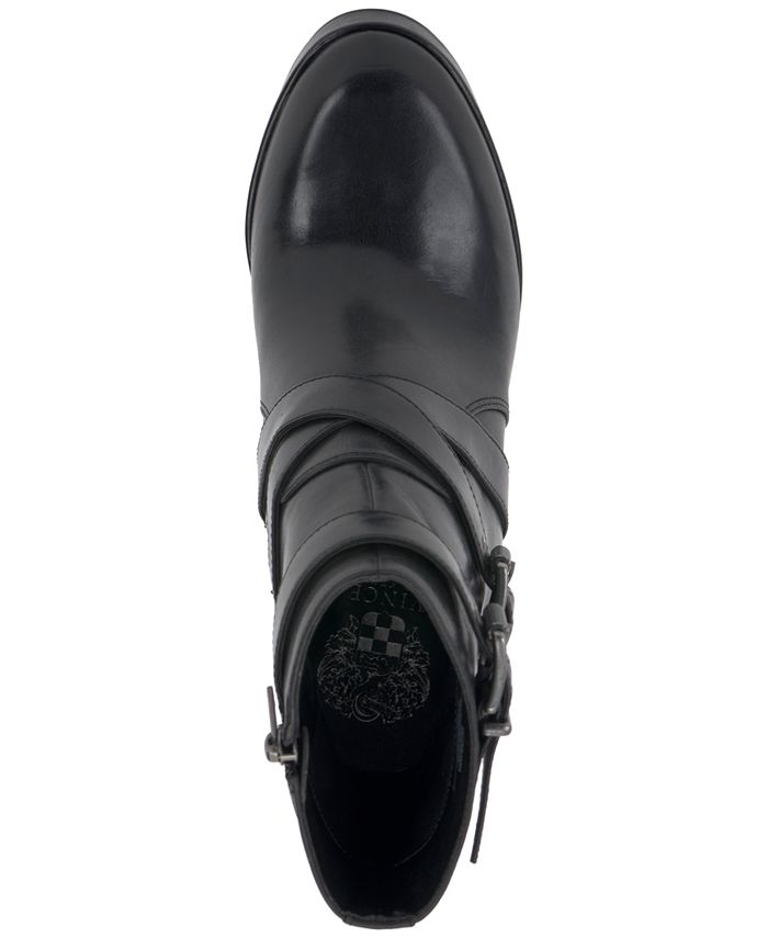 Vince Camuto Women's Coliana Moto Buckle Platform Booties - Macy's