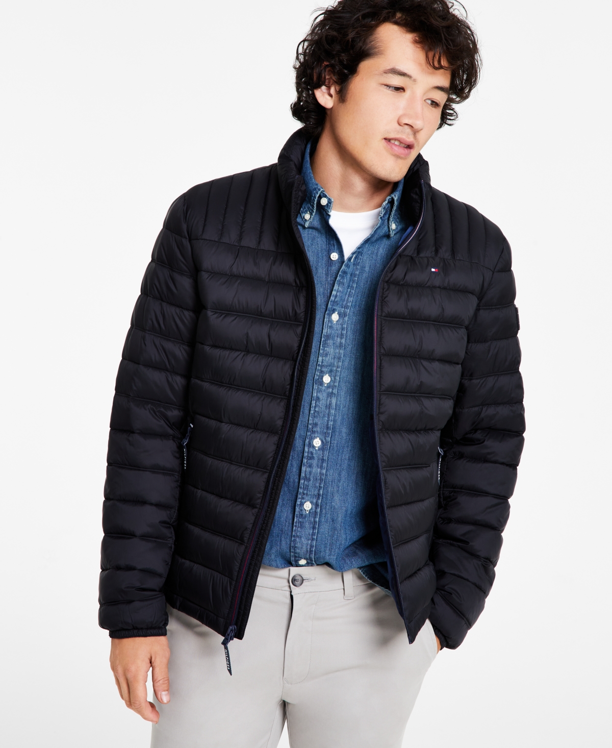 Click here for Tommy Hilfiger Mens Packable Quilted Puffer Jacket... prices