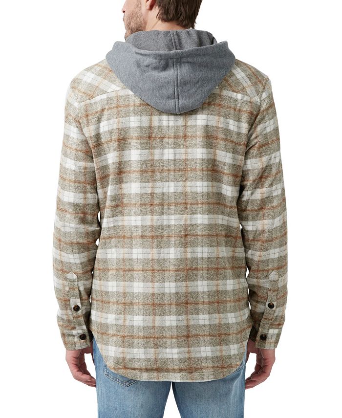 Buffalo David Bitton Men's Sacket Relaxed Fit Shirt Jacket - Macy's