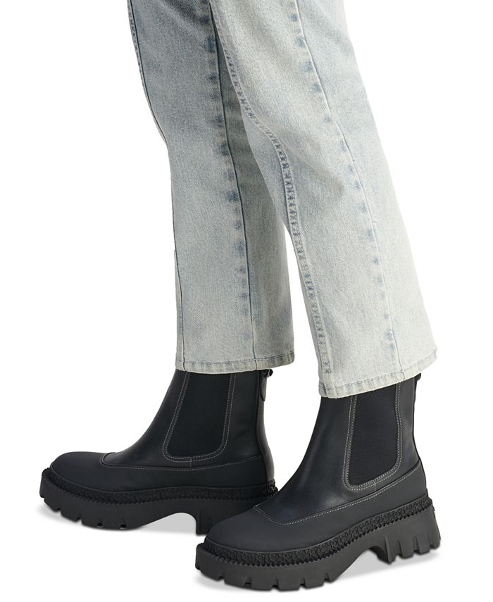 COACH Women's Jalya Lug-Sole Pull-On Chelsea Boots - Macy's