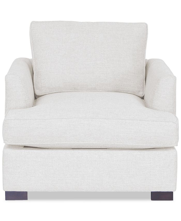 Furniture Nightford 41" Fabric Extra-Large Chair, Created for Macy's ...