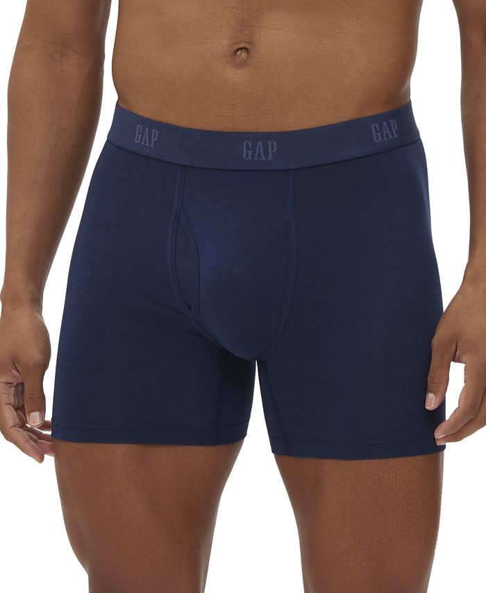 GAP Men's 3-Pk. Cotton Stretch Boxer Briefs - Macy's