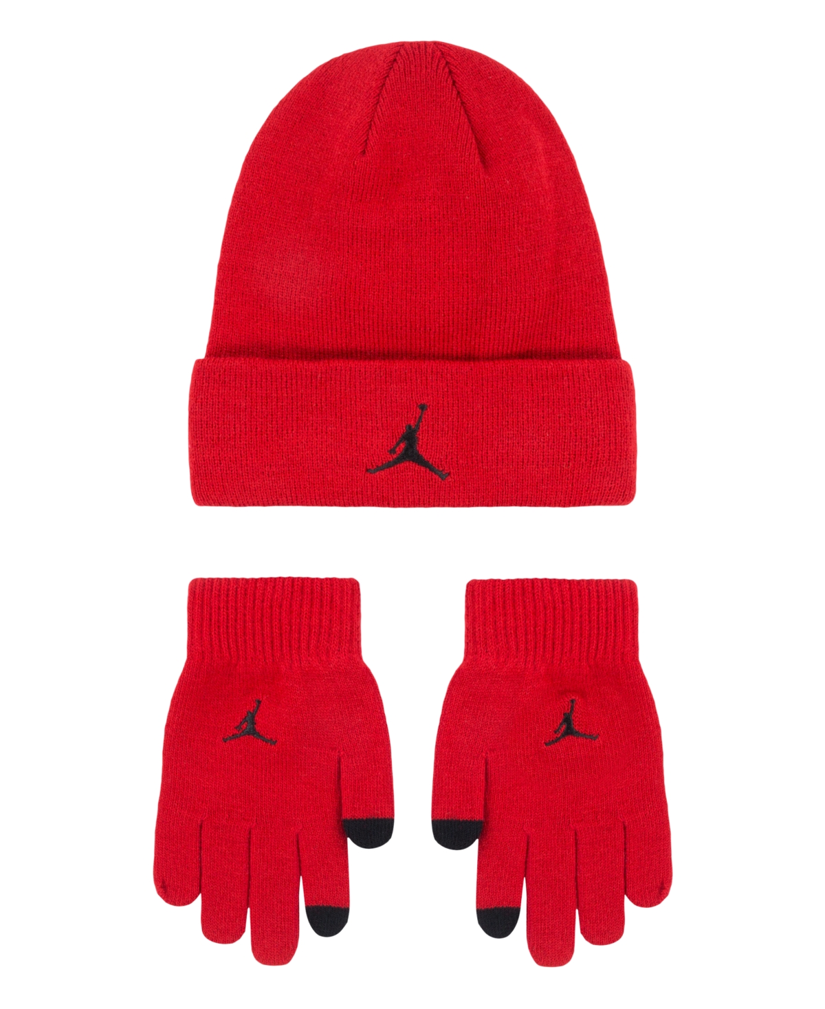 Click here for Jordan Big Boys Essentials Beanie and Gloves Set -... prices