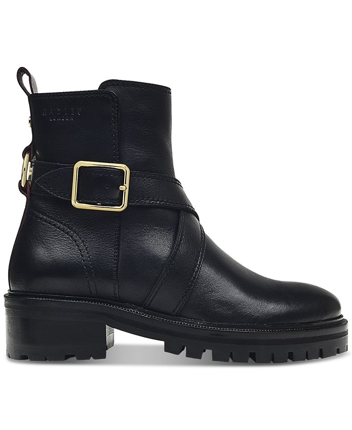 Radley London Women's Buckleberry Lane Chunky Buckle Booties - Macy's