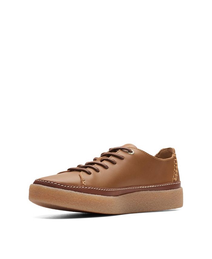 Clarks Men's Collection Oakpark Leather Low Top Casual Shoes - Macy's