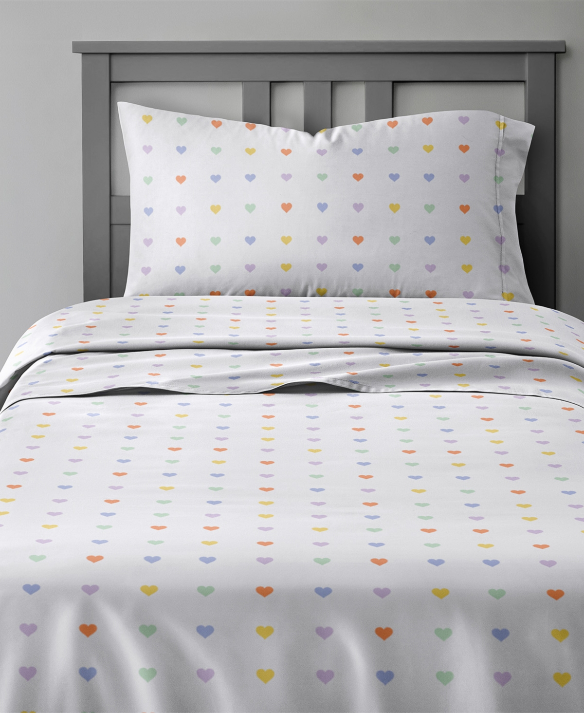 Click here for Kids 4 Piece Microfiber Sheet Set - Full - Multico... prices