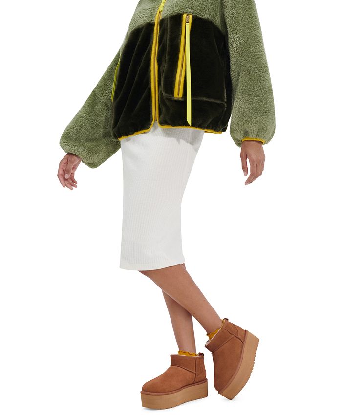 UGG® Women's Classic Ultra Mini Platform Booties - Macy's