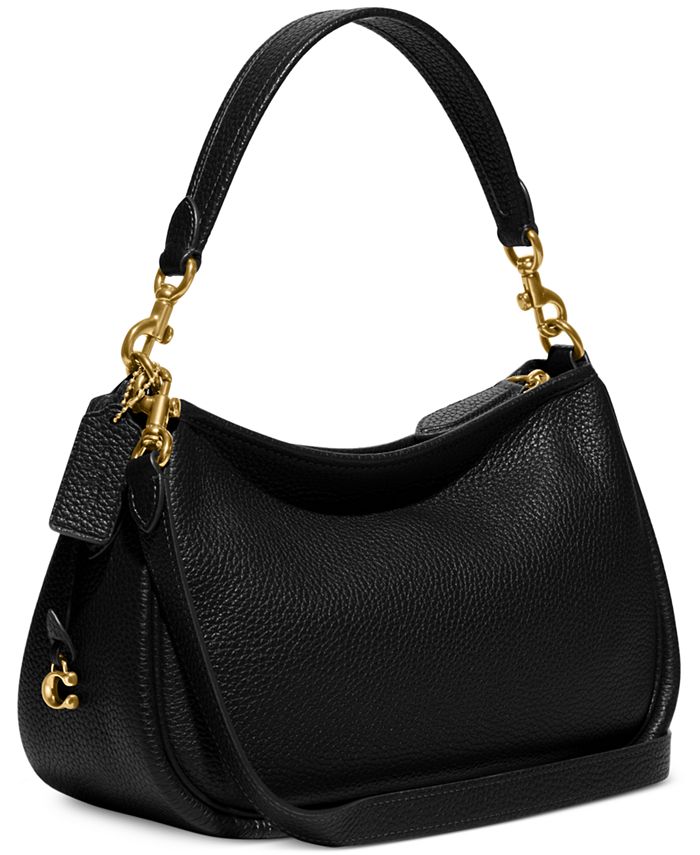 COACH Soft Pebble Leather Cary Convertible Crossbody - Macy's