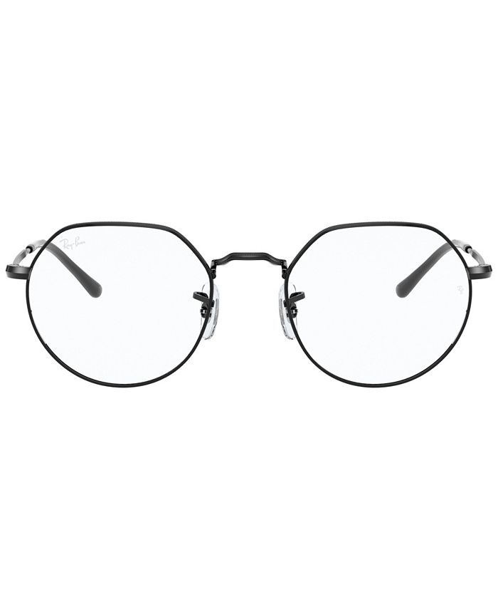 Ray-Ban Unisex Jack Optics Eyeglasses, RB6465F 53 - Macy's