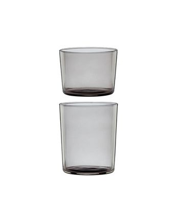 Oneida Stackables Smoke Drinkware, Set of 12 - Macy's
