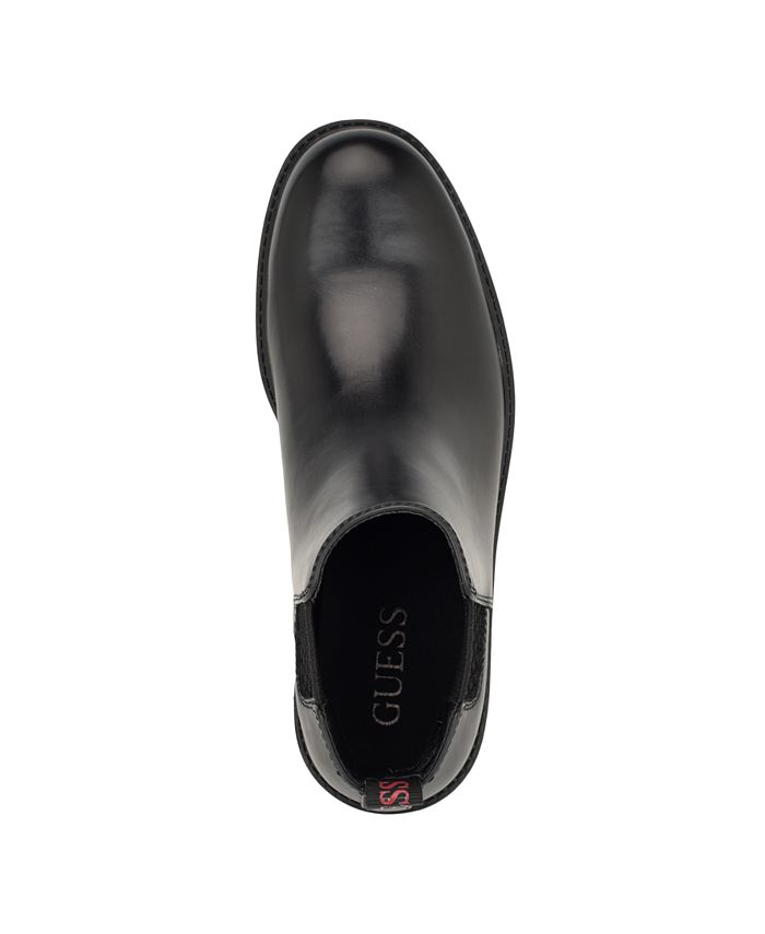 GUESS Men's Dolaz Lug Sole Casual Chelsea Boots - Macy's