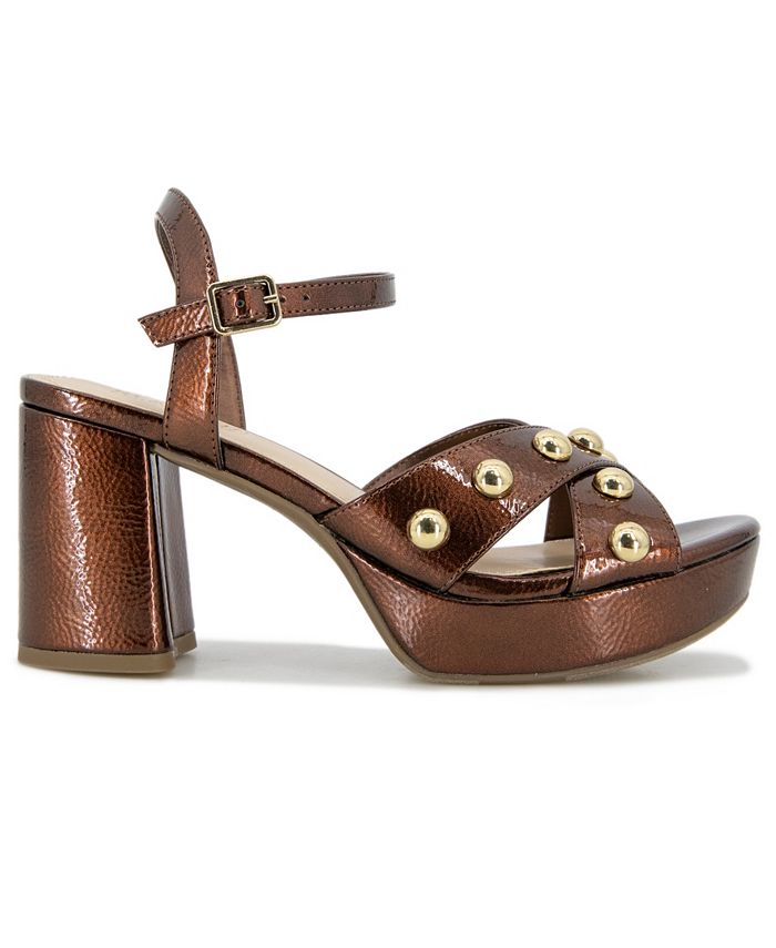 Kenneth Cole Reaction Women's Reeva Stud Platform Sandals - Macy's