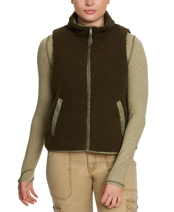 BASS OUTDOOR Women's Reversible Zip-Front Vest - Macy's