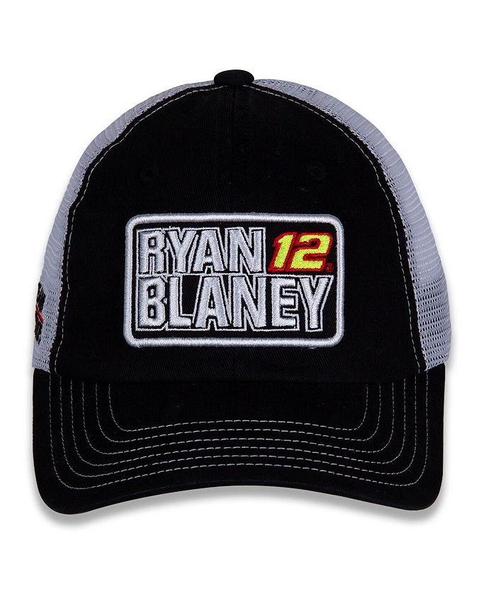 Team Penske Women's Black, White Ryan Blaney Name and Number Patch ...