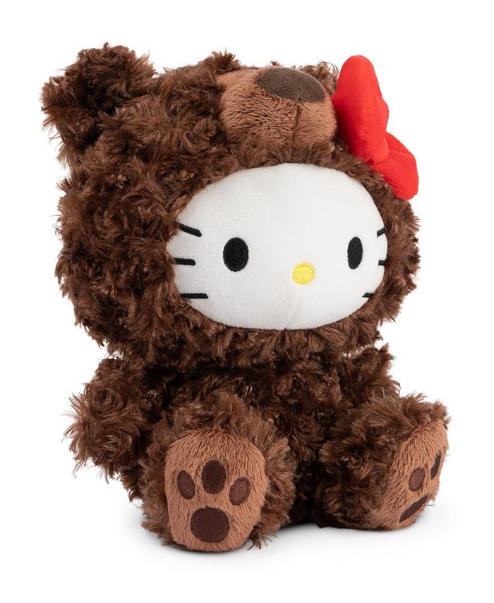 Hello Kitty Philbin Teddy Bear Plush Toy, Premium Stuffed Animal, 10 ...