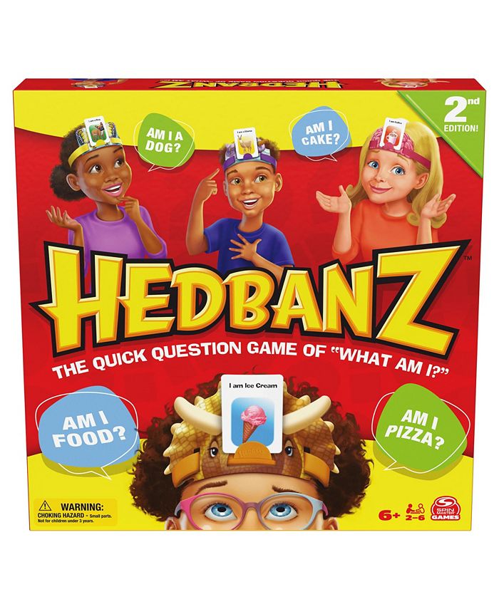 Spin Master Toys & Games Hedbanz 2nd Edition Picture Guessing Board ...