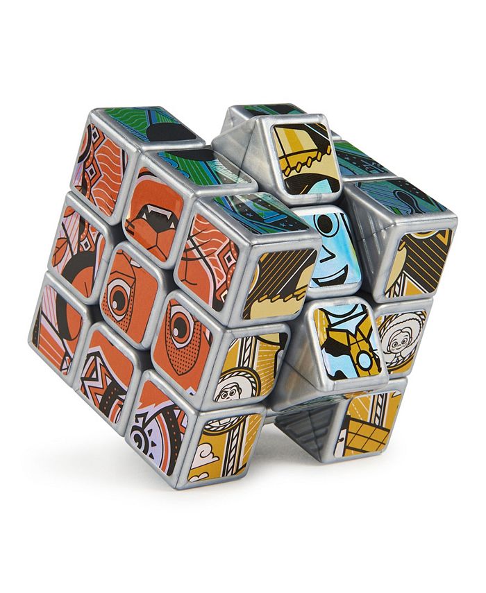 Rubik's Cube, Disney 100Th Anniversary Metallic Platinum 3x3 Cube ...