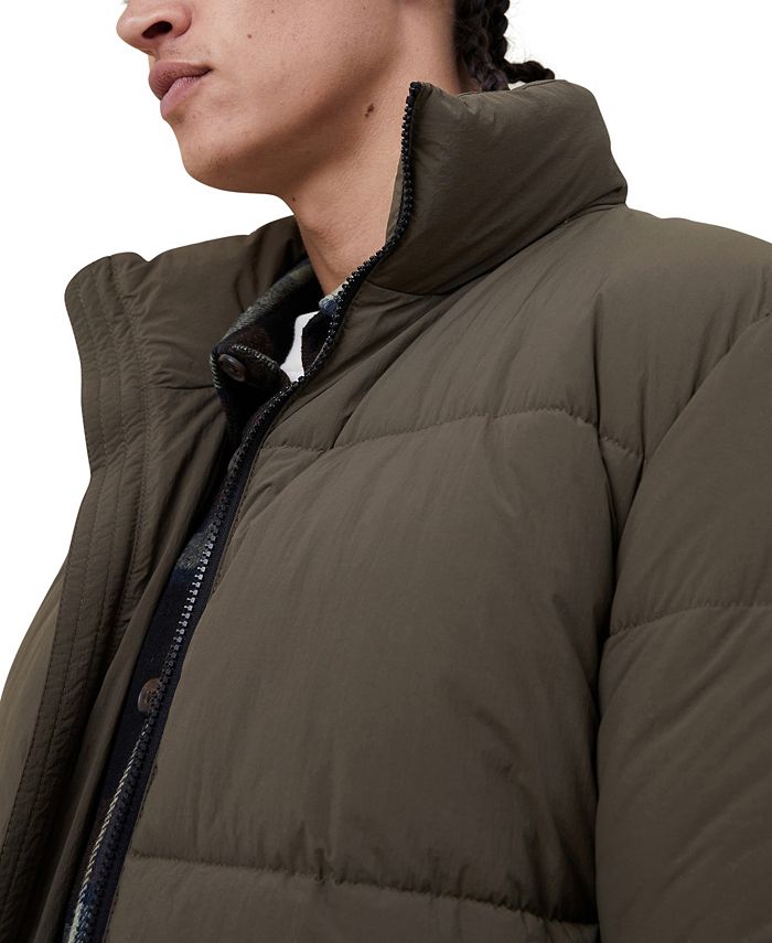 COTTON ON Men's Mother Puffer Jacket - Macy's