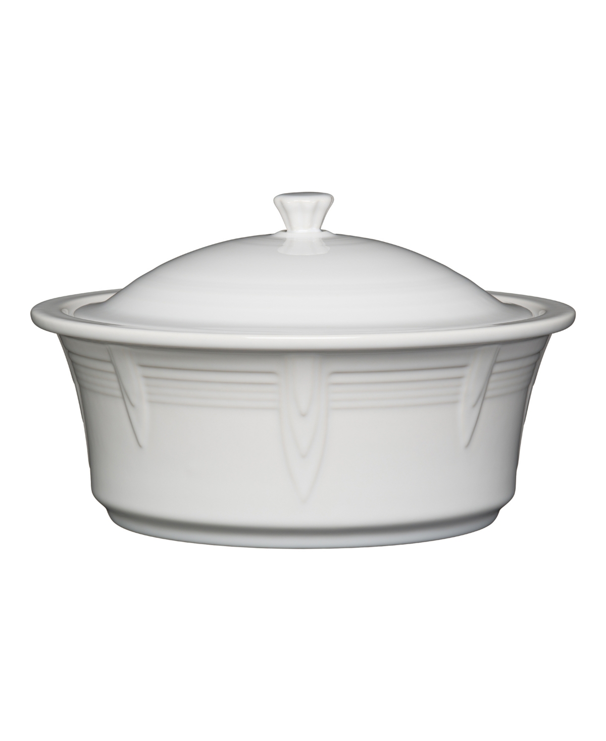 Click here for Fiesta 90 oz. Large Covered Casserole - White prices