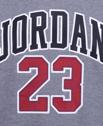 Jordan Big Boys 23 Fleece Pullover Hoodie - Macy's