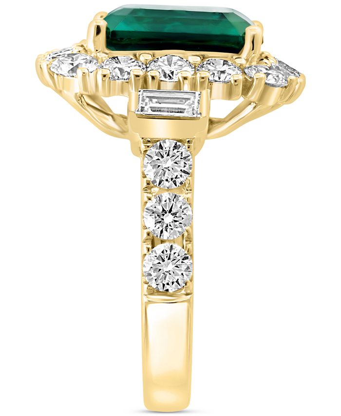 EFFY Collection EFFY® Lab Grown Emerald (4-7/8 ct. t.w.) & Lab Grown ...